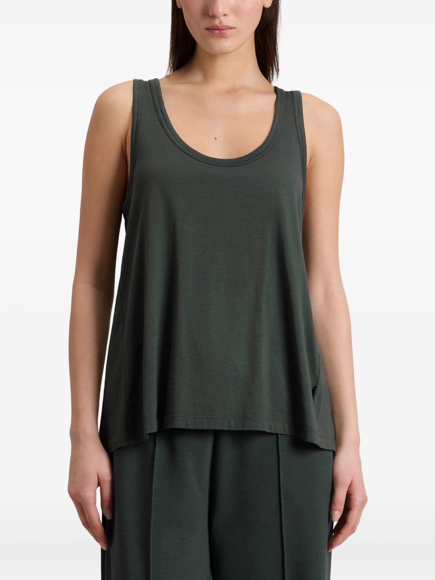 Топ Woolrich Round neck vest top, размер XS, green — фото 1