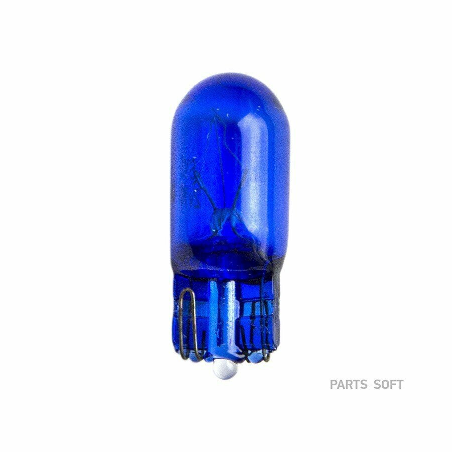 Лампа w5w - габарит 12v blue light w2.1х9.5d svs