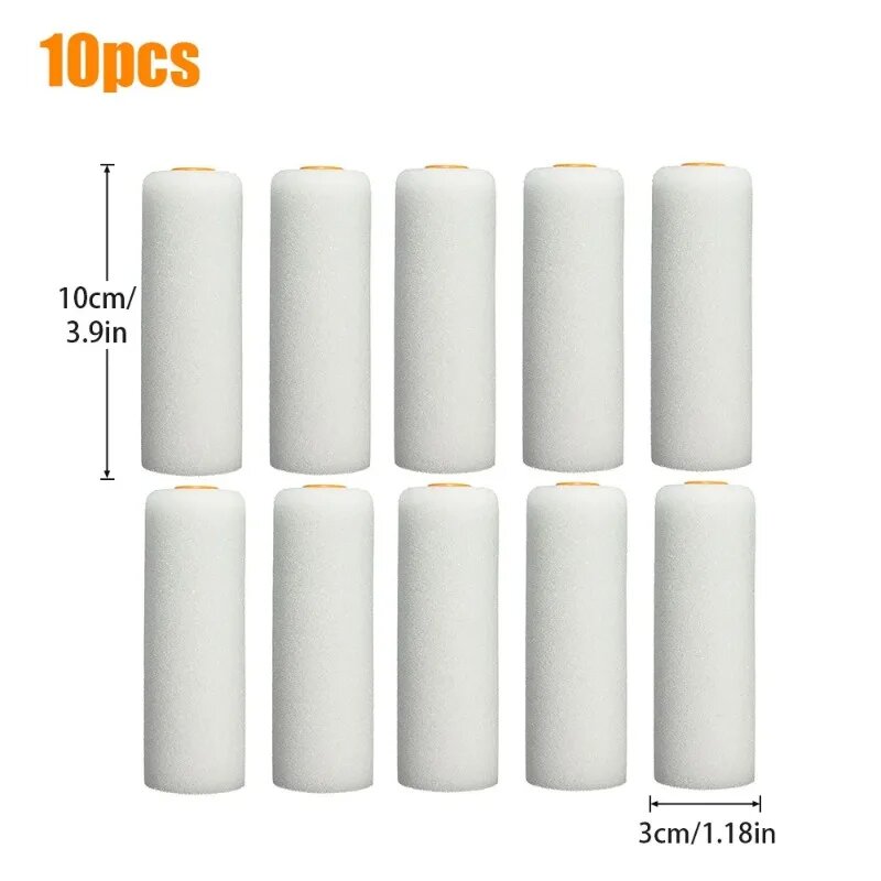 Поролоновые валики для краски Foam Roll Covers 4 дюйма