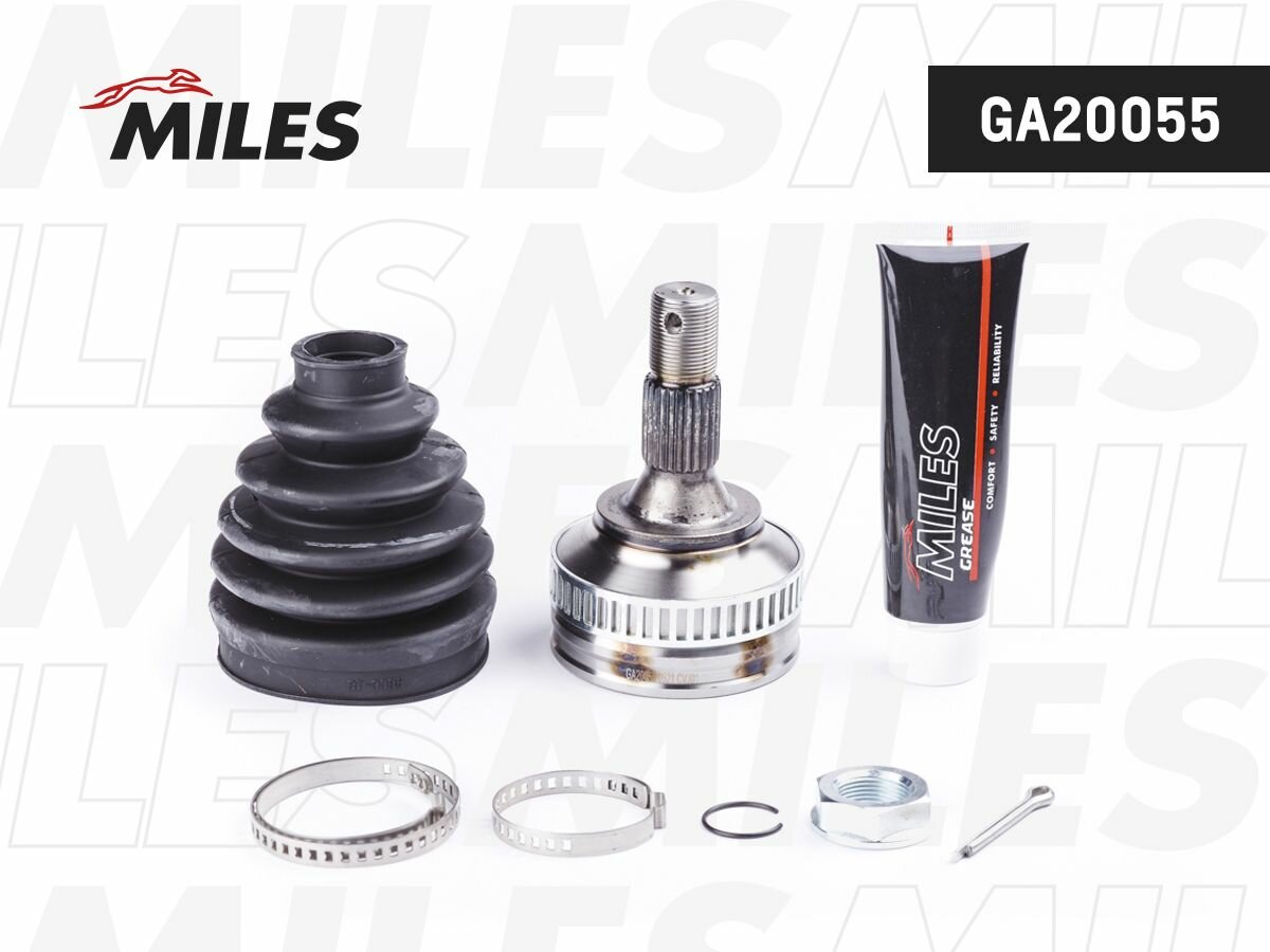 MILES ШРУС наружный CITROEN BERLINGO/PEUGEOT PARTNER/207/308 1.4-2.0 99- (с ABS) (GKN 304939) GA20055