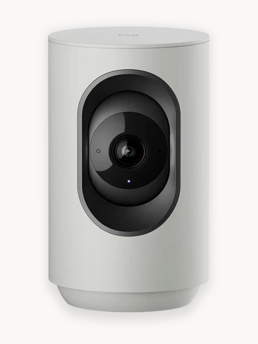 Умная IP-камера Яндекс 2K QHD, WiFi, поворотная, работает с Алисой, серый (YNDX-00582GRY)