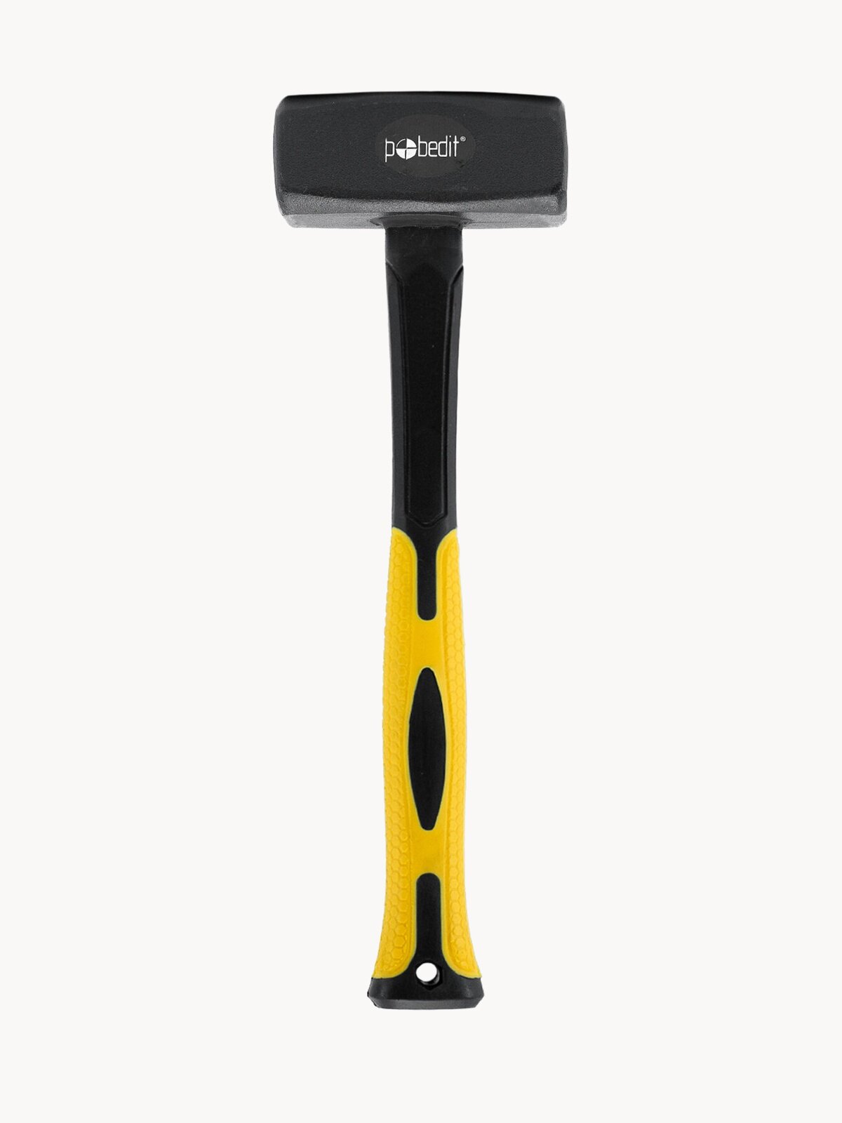 Кувалда Pobedit 2000 гр, с фибергласовой обрезиненной ручкой