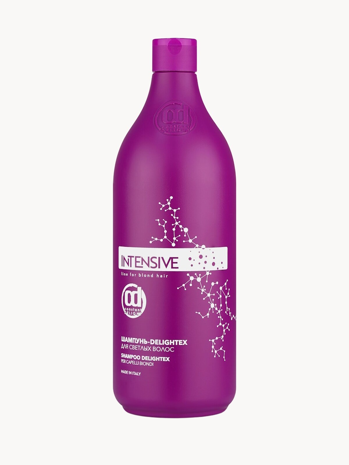Оттеночный шампунь для блондинок CONSTANT DELIGHT Intensive delightex нейтрализатор желтизны 1000 мл