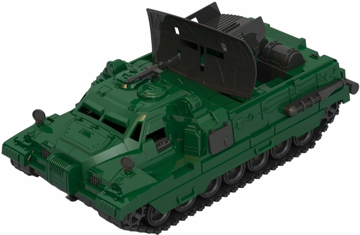 Пластиковая модель Вездеход "Страж" с эхолокатором, игрушечный танк для детей, игрушка для песочницы и дома