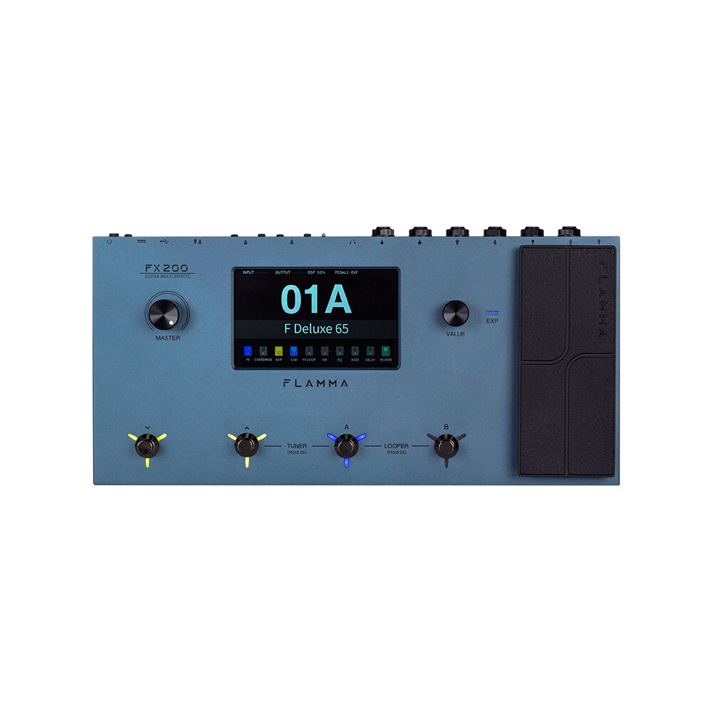 Процессор эффектов для электрогитары Flamma FX200-GY
