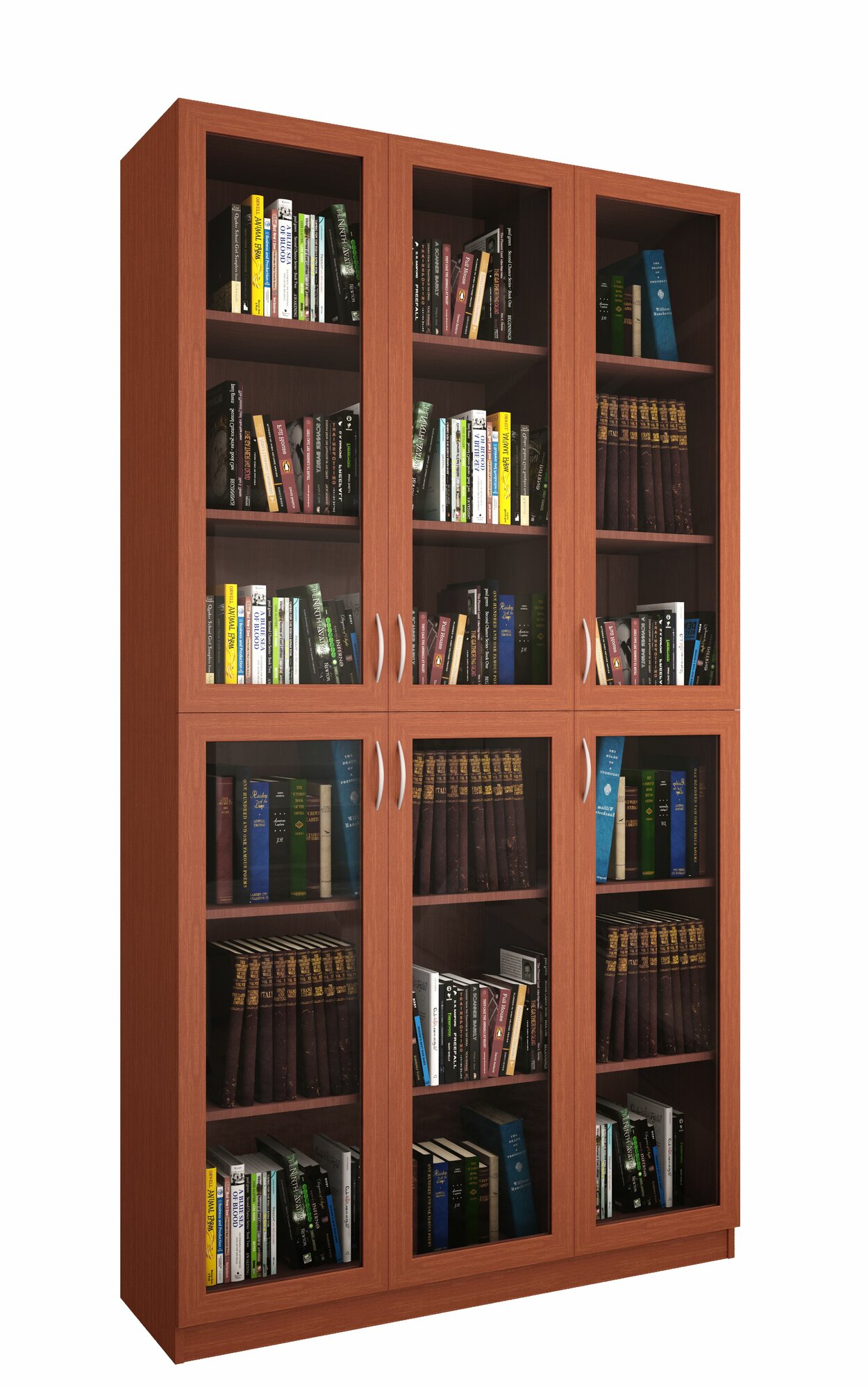 Книжный шкаф "Библиограф 3.2" 120х200х40 Орех мария луиза