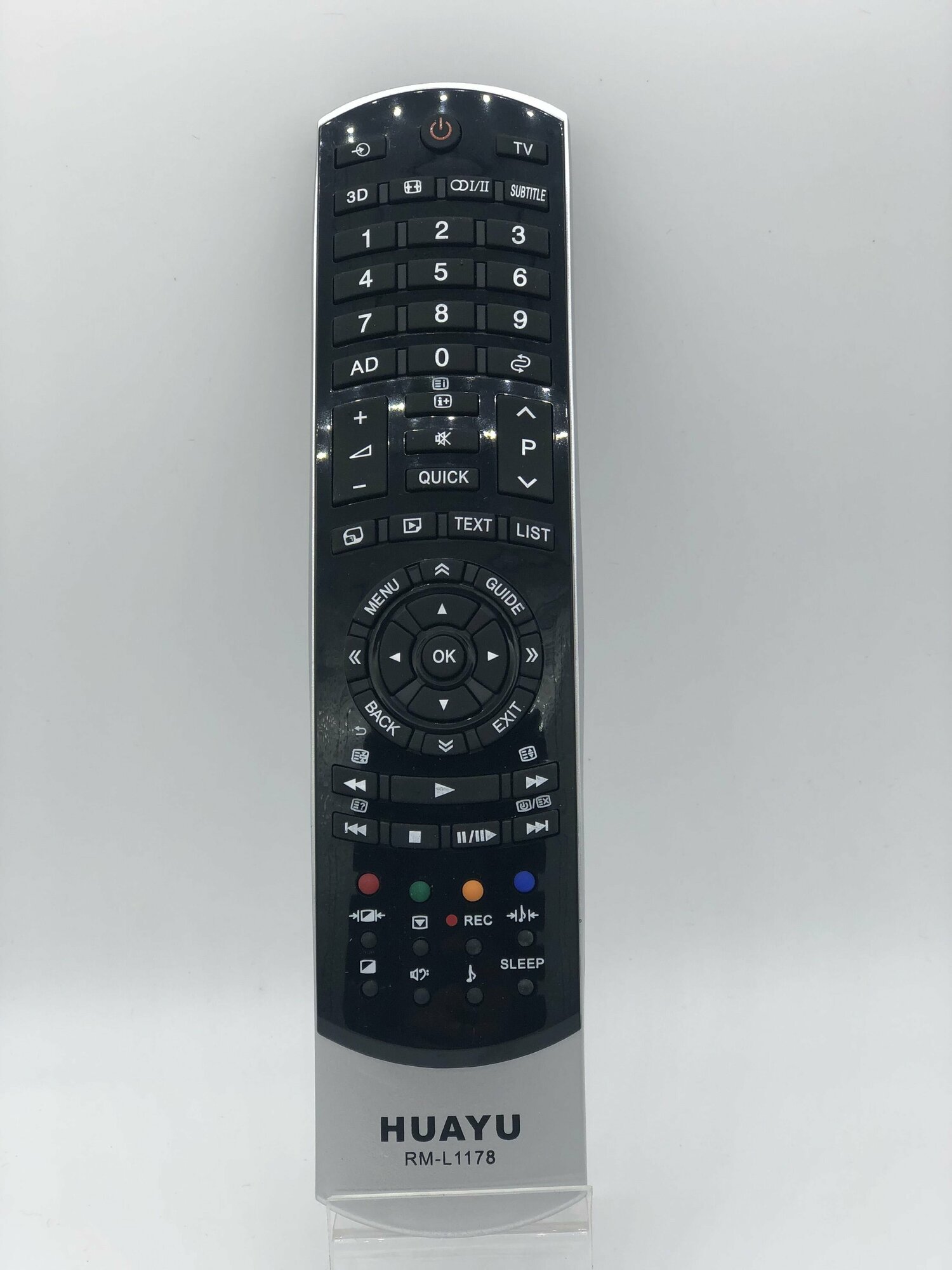 Пульт управления для телевизоров Toshiba RM-L1178 /HUAYU/, универсальный, черный