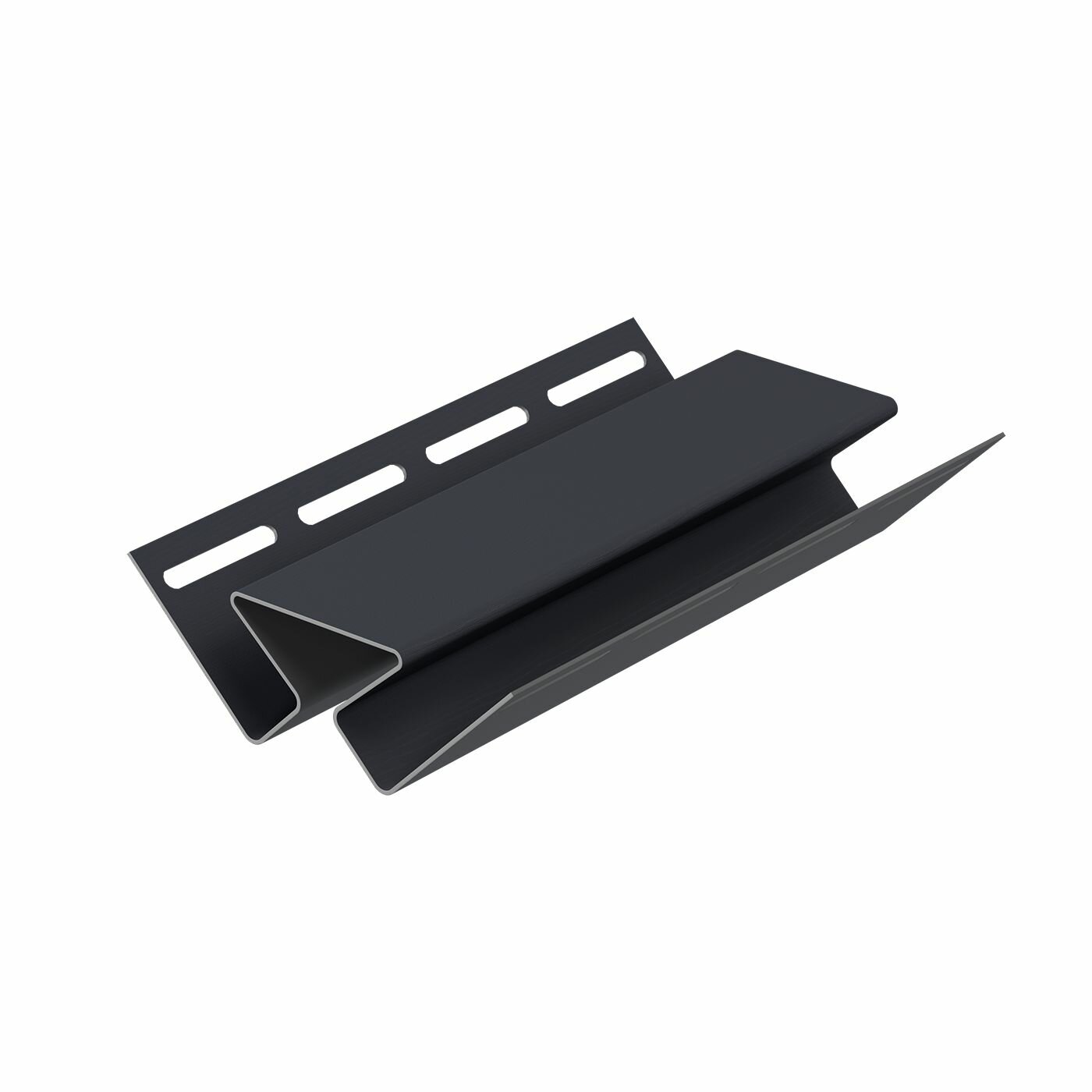 Внутренний угол из ПВХ Docke 16 мм, комплектующие для сайдинга, графит