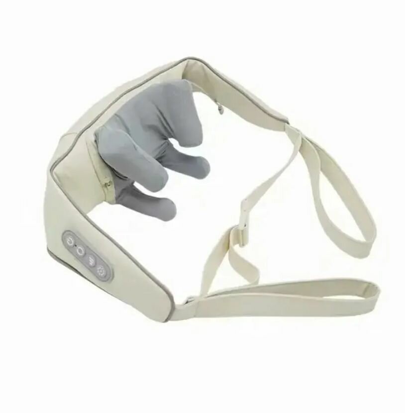 Массажер Аlex3D многофункциональный для спины, плеч и шеи 6 роликов