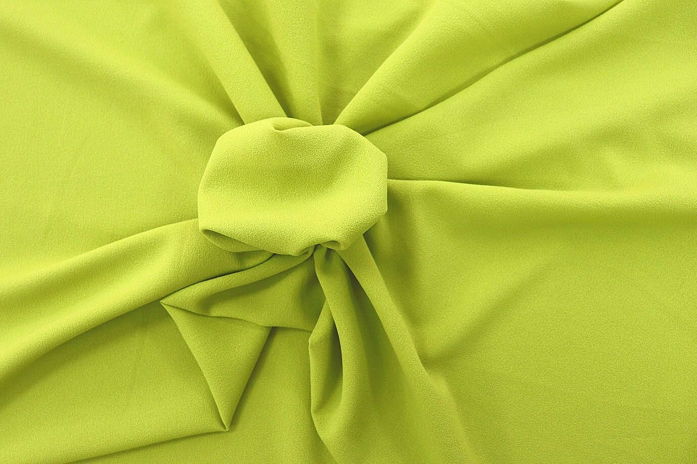 Ткань Шифон стрейч Салатовый 1х1,5м