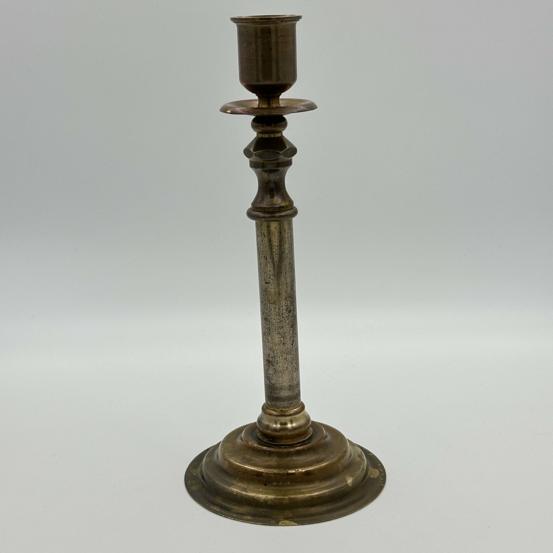 Подсвечник на одну свечу, латунь, СССР, 1950-1980 гг.