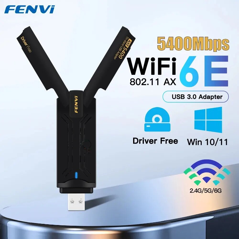 FENVI AX5400 WiFi 6E USB адаптер