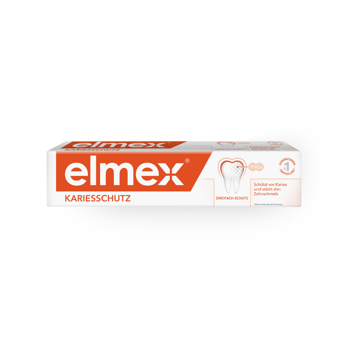 Зубная паста Elmex Karies Schutz, укрепление и реминерализация эмали, 75 мл