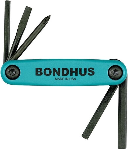 Складной набор ключей BONDHUS GorillaGrip PH1, SL 4,8 мм, Hex 4, 5, 6 мм 12540