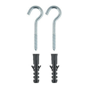 Шуруп-полукольцо с дюбелем 6.0x70 мм SX-10 (2 шт.)