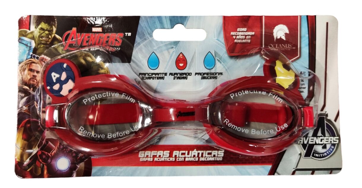 Очки для плавания Marvel детские