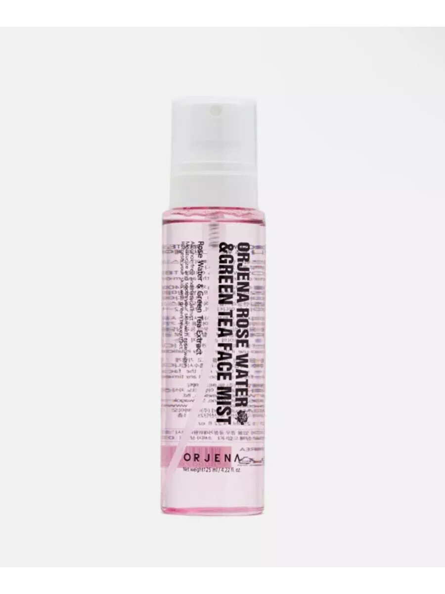 Мист для лица с гидролатом розы и зеленым чаем