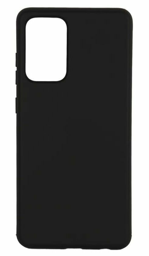 Чехол на Samsung Galaxy A72 силиконовый Silicone Cover чёрный