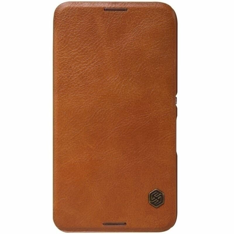 Чехол-книжка Nillkin Qin Leather Case для Sony Xperia E4 коричневый