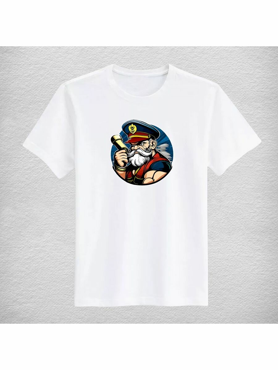 Футболка моряк капитан