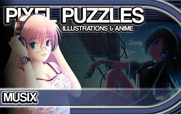 Pixel Puzzles Illustrations & Anime - Jigsaw Pack: Musix (Steam; PC; Регион активации РФ, СНГ)