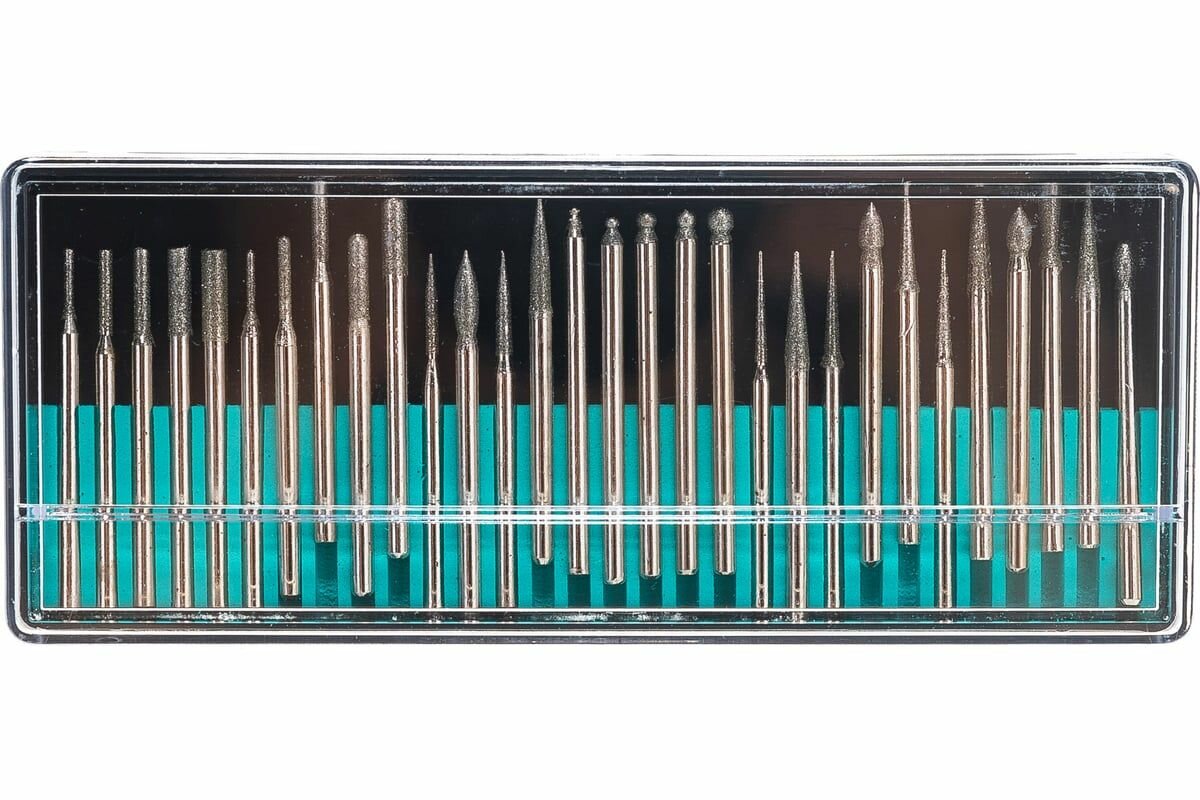 Шарошки с алмазным напылением 30 шт. FIT 36486