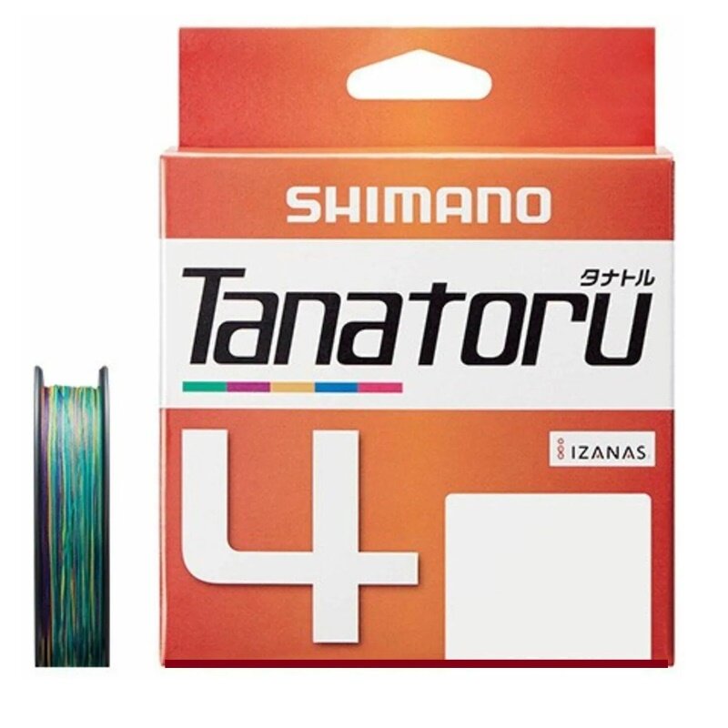 Шнур плетёный Shimano Tanatoru PL-F54R X4 #1 (150м, 9.1кг, 0.165мм) #5Color
