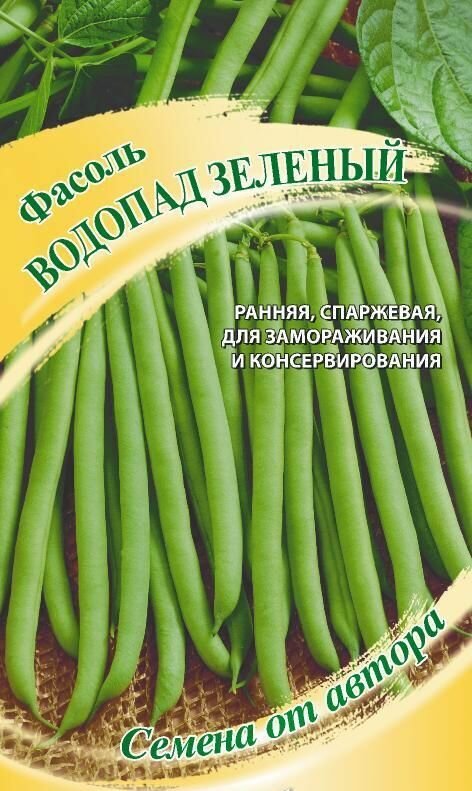 Семена Фасоль Водопад зеленый