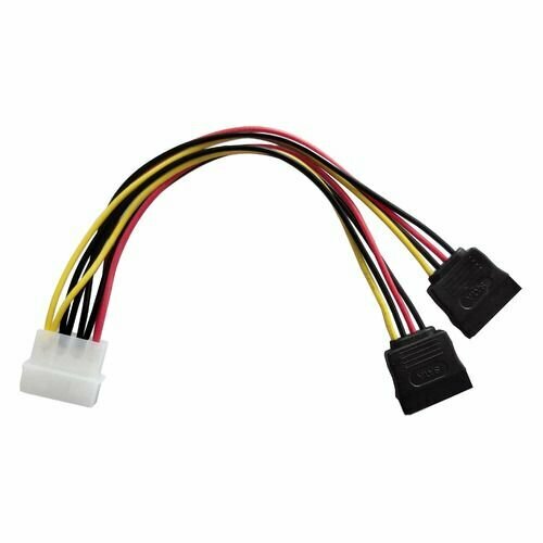 Кабель Buro Molex 8980 - SATA [bu-molex-2xsata]