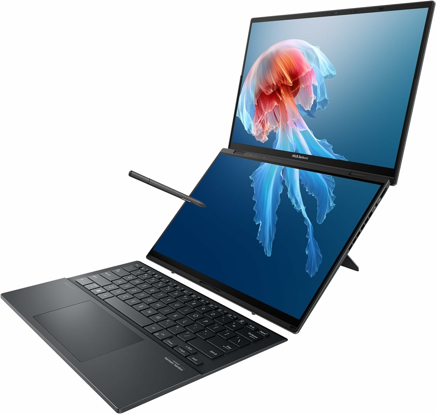 14" ноутбук ASUS Zenbook Duo 2024 UX8406MA-PS99T OLED [2880x1800] Ultra 9-185H 32gb LPDDR5X 1024 GB SSD NVMe Intel® ARC Graphics Win11 Home US version