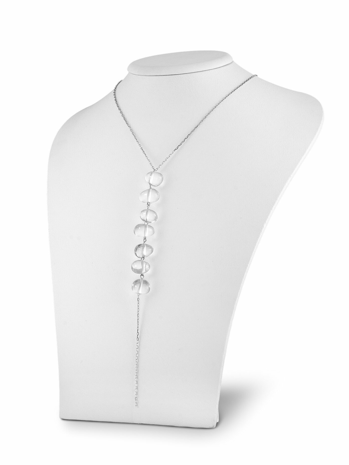 Чокер, горный хрусталь