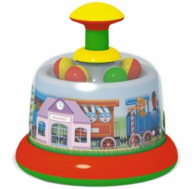 Юла-карусель Панорама 17 см (в пакете)