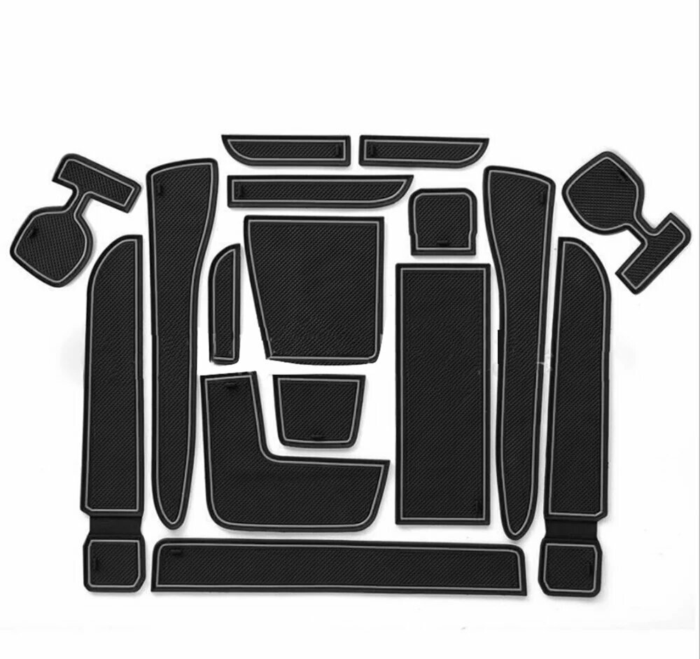 Дверной коврик для Toyota WISH Gate Groove, подушка для автомобильной двери, резиновая чашка, коврики-держатели, противоскользящие ковры