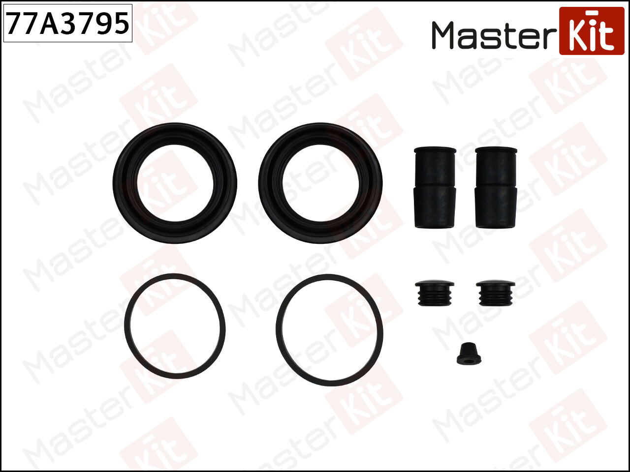 Ремкомплект тормозного суппорта перед Master KiT 77A3795