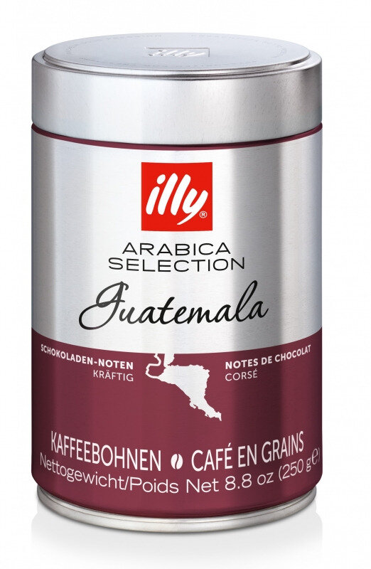 Кофе Illy Guatemala arabica selection в зернах, 250г