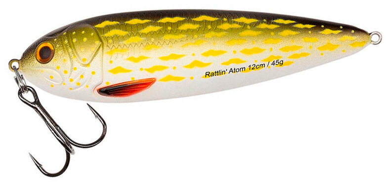 Abu Garcia Колеблющаяся блесна Abu Garcia Beast Rattlin Atom #Pike