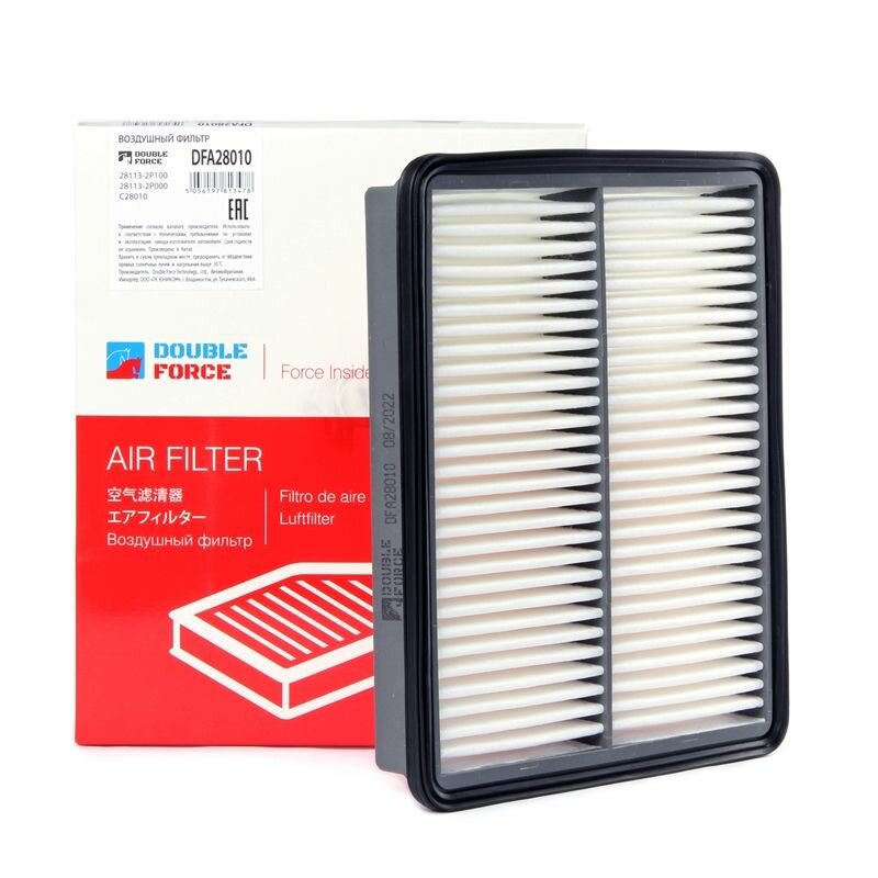 Фильтр воздушный DOUBLE FORCE арт. DFA28010 HYUNDAI SANTA FE CM 2010, KIA SORENTO XM 2009