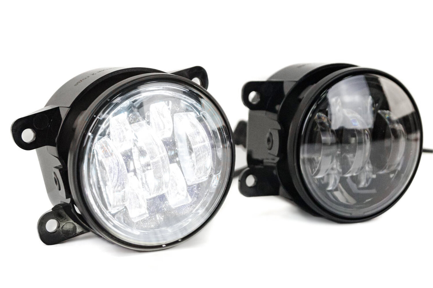 Диодные ПТФ SL 7 линз 6000к (ближний и дальний свет) для Лада Гранта FL, Лада Веста, Икс Рей, Ларгус FL, Нива Урбан, Рено