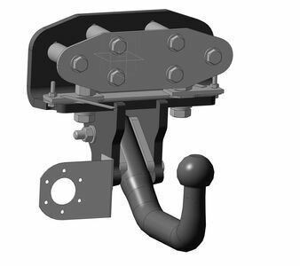 Фаркоп Oris на Lexus LX 2010 - (паспорт и сертификат в комплекте, без электрики) 3099-A