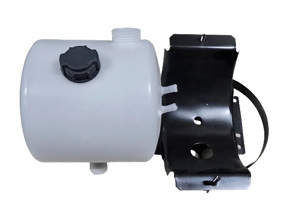 Бачок расширительный пластмассовый КамАЗ в сборе с кронштейном