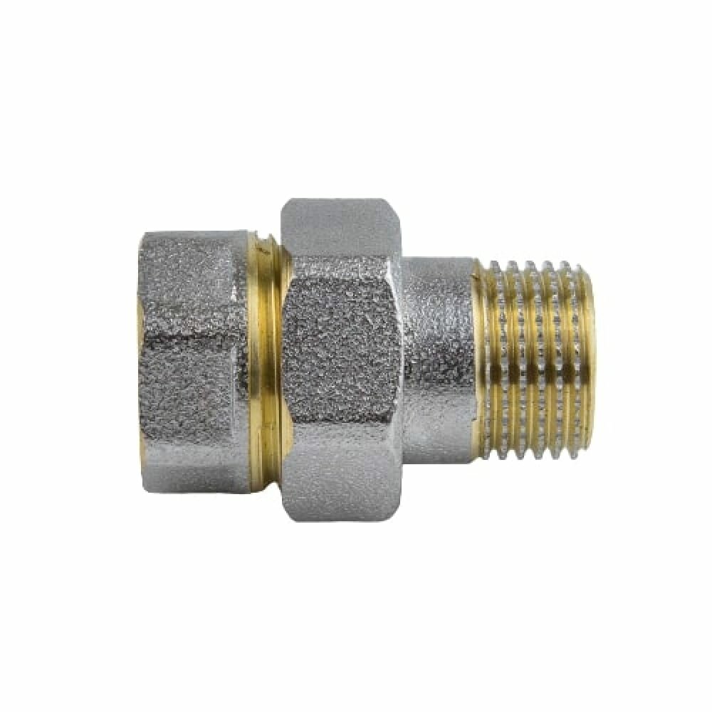 Соединитель Aquasfera латунь никелированная, американка Ду40 ВР/НР 9013-05 027-8919