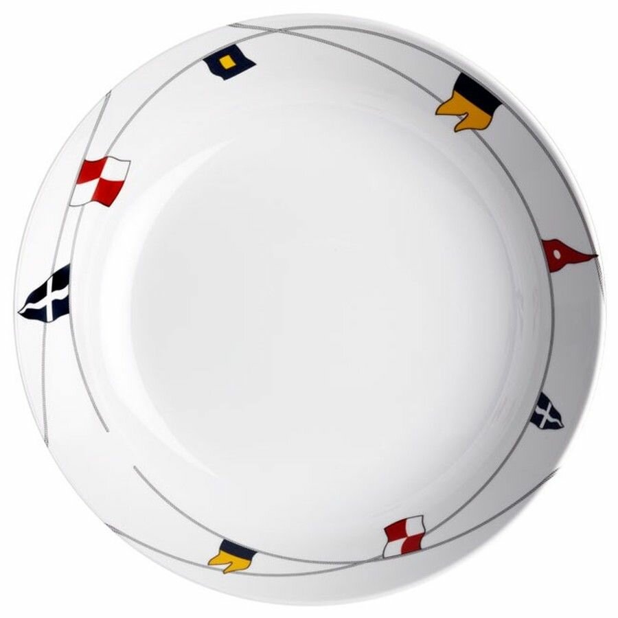 Небьющаяся миска для салатов "Regata" + салатная ложка, 25 см (10254489)