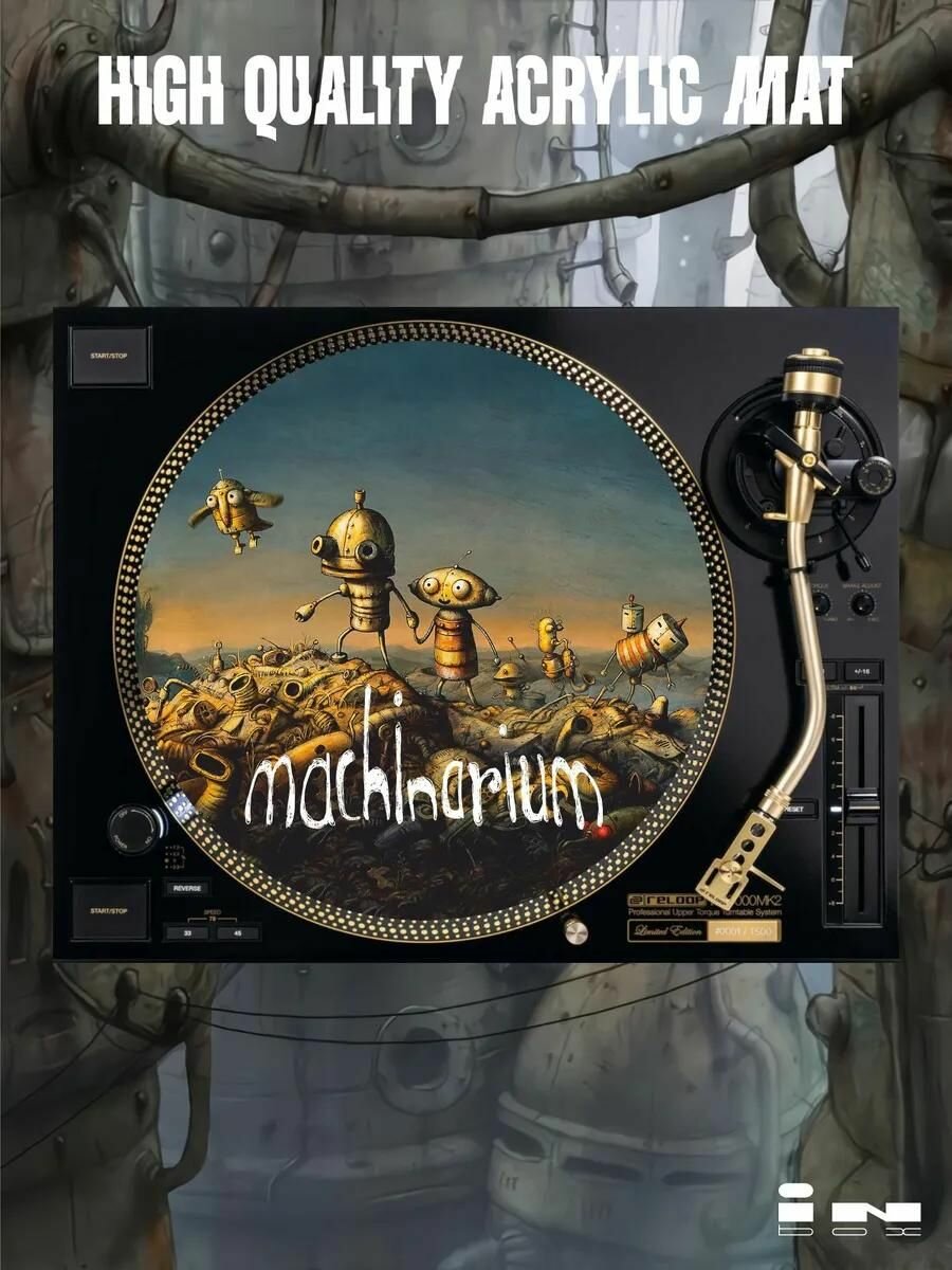 Слипмат акриловый для проигрывателя винила