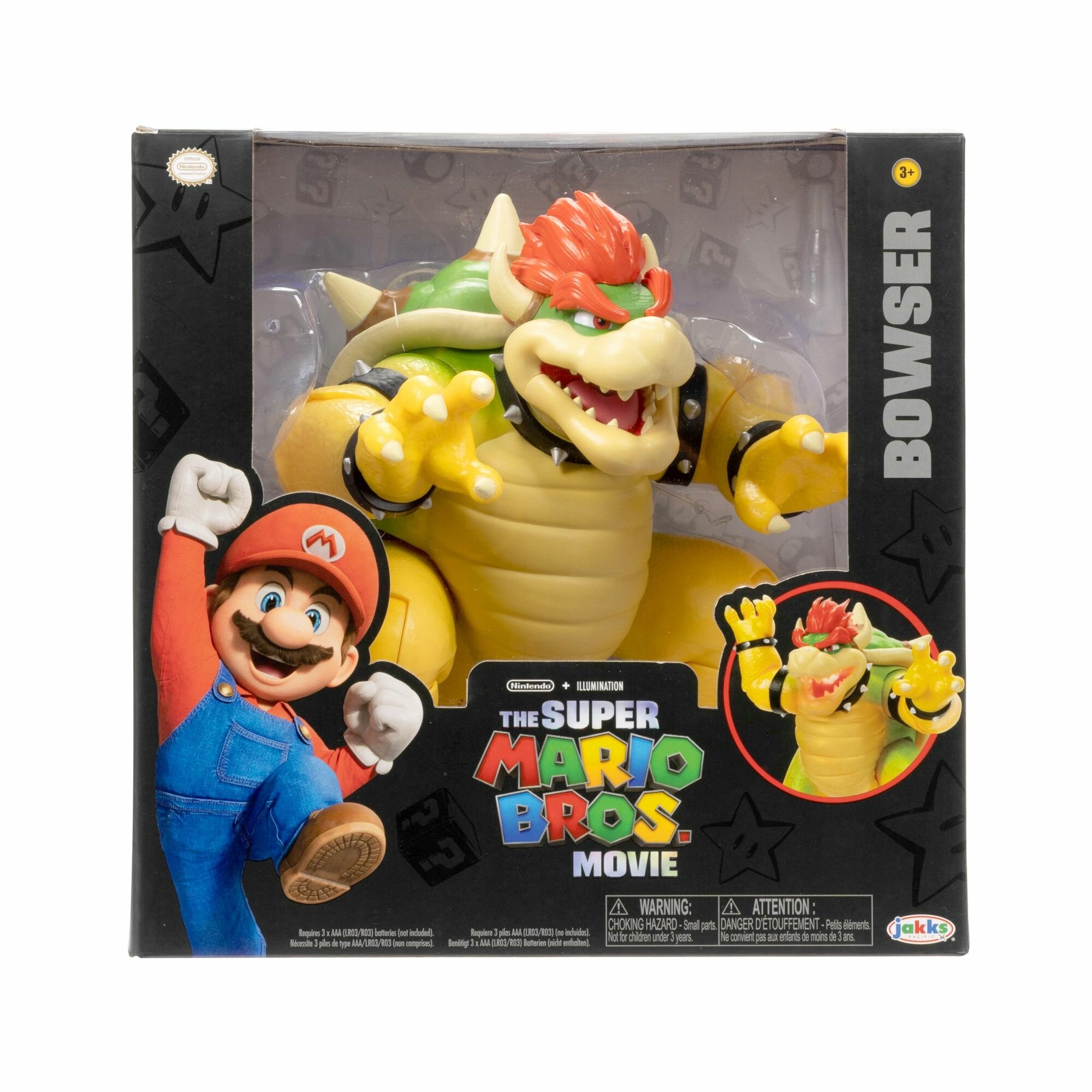 Фигурки JAKKS Pacific -Фигурка Боузера из фильма JAP SUPER MARIO 18 см - Супер Марио 417204