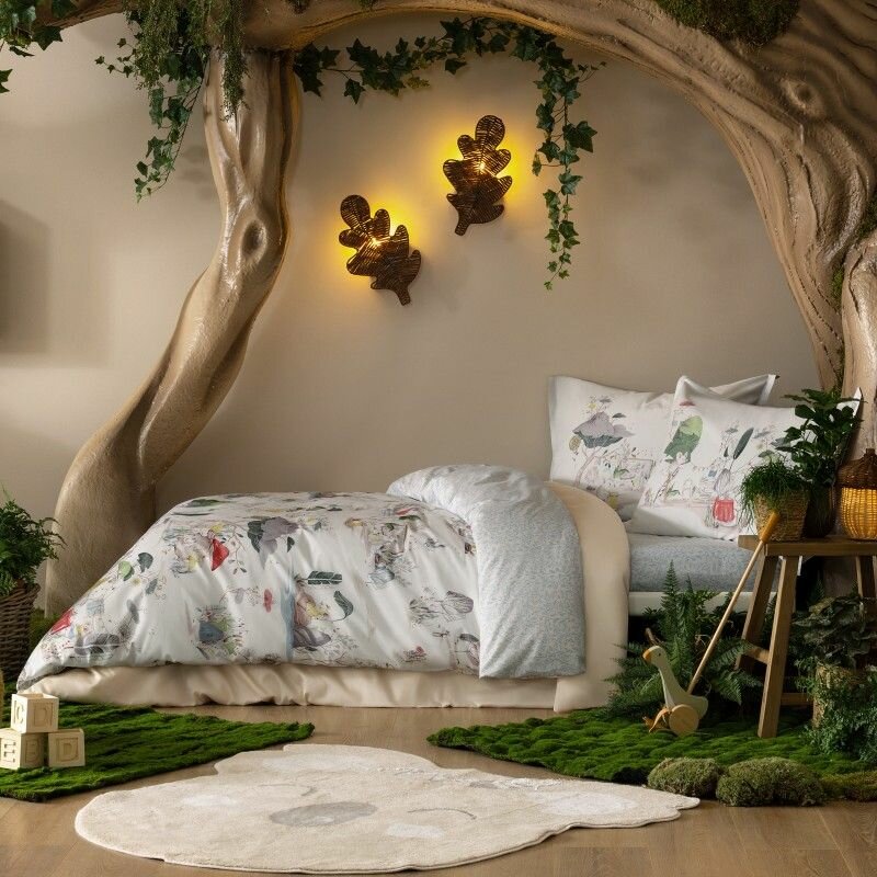 Togas Комплект постельного белья полуторный "Пикколо" 145x200/180x220/50x70-2 роял сатин, хлопок