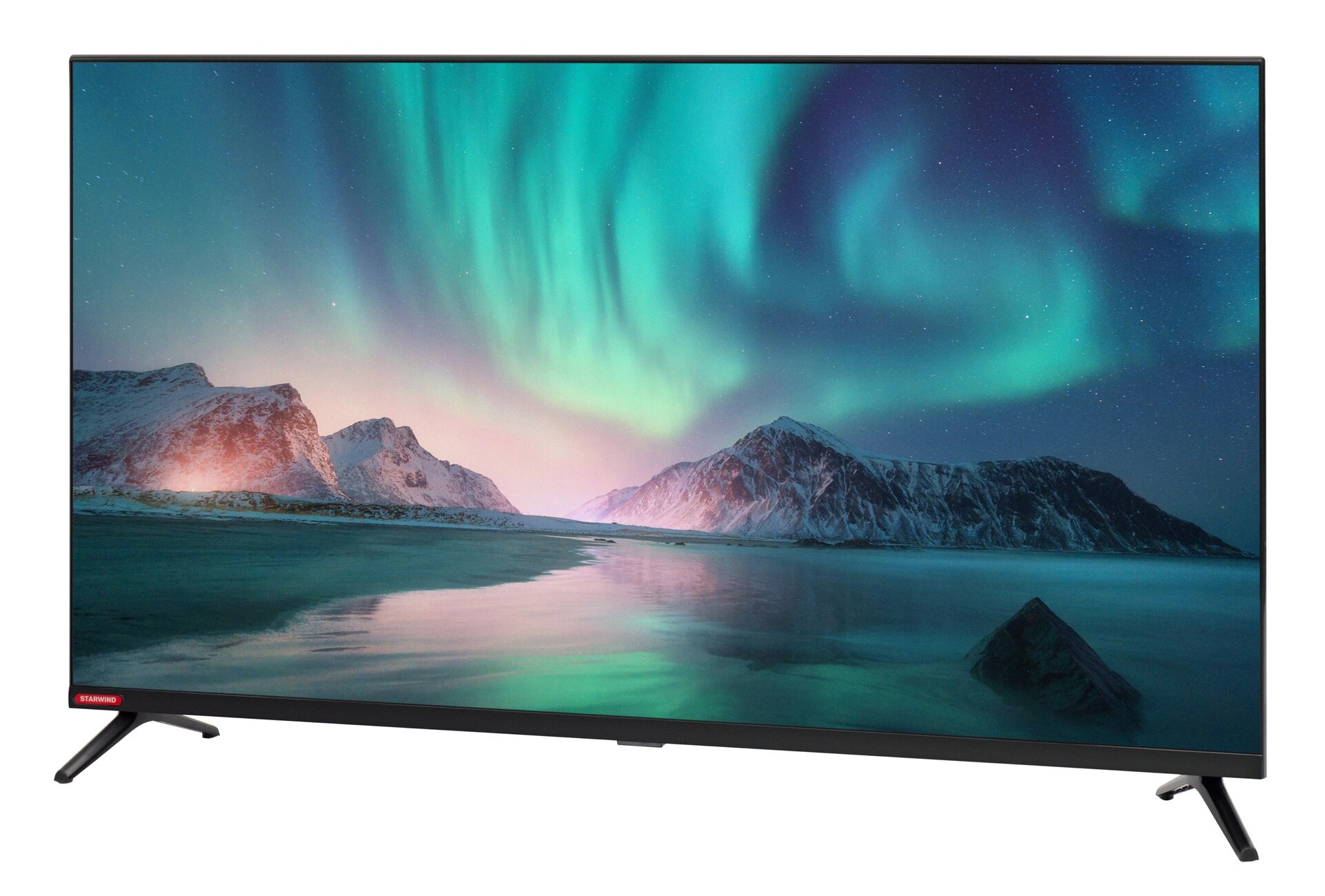 Телевизор LED Starwind 40" SW-LED40BG200 Frameless черный FULL HD 60Hz DVB-T DVB-T2 DVB-C DVB-S DVB-S2 USB