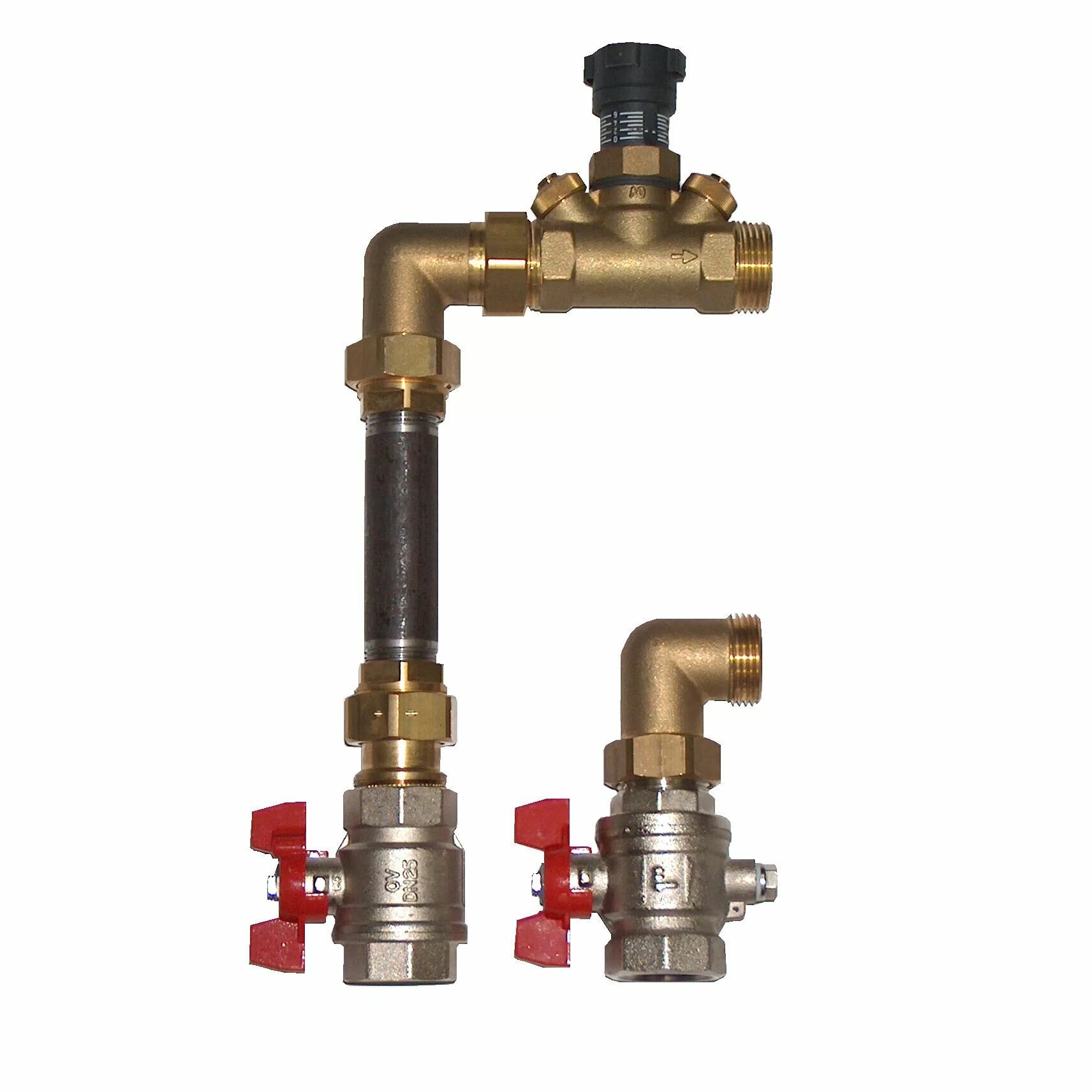 Присоединительный набор для теплосчетчика Oventrop 1404578