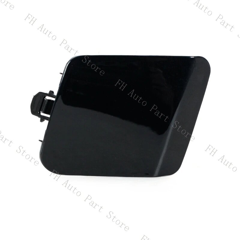 Передний бампер автомобиля, фаркоп, крышка, буксирный крюк, крышка для буксировки прицепа, black