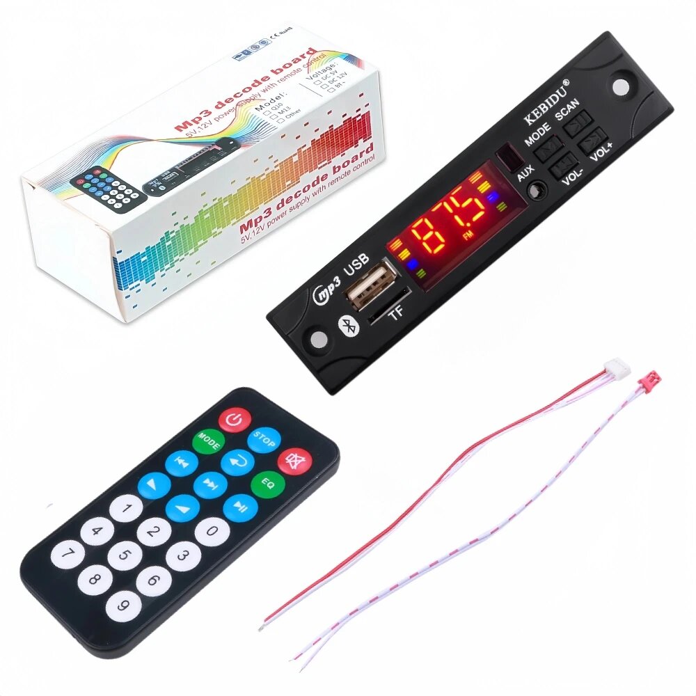 Беспроводной MP3-плеер Bluetooth 5.0 для автомобиля With Box