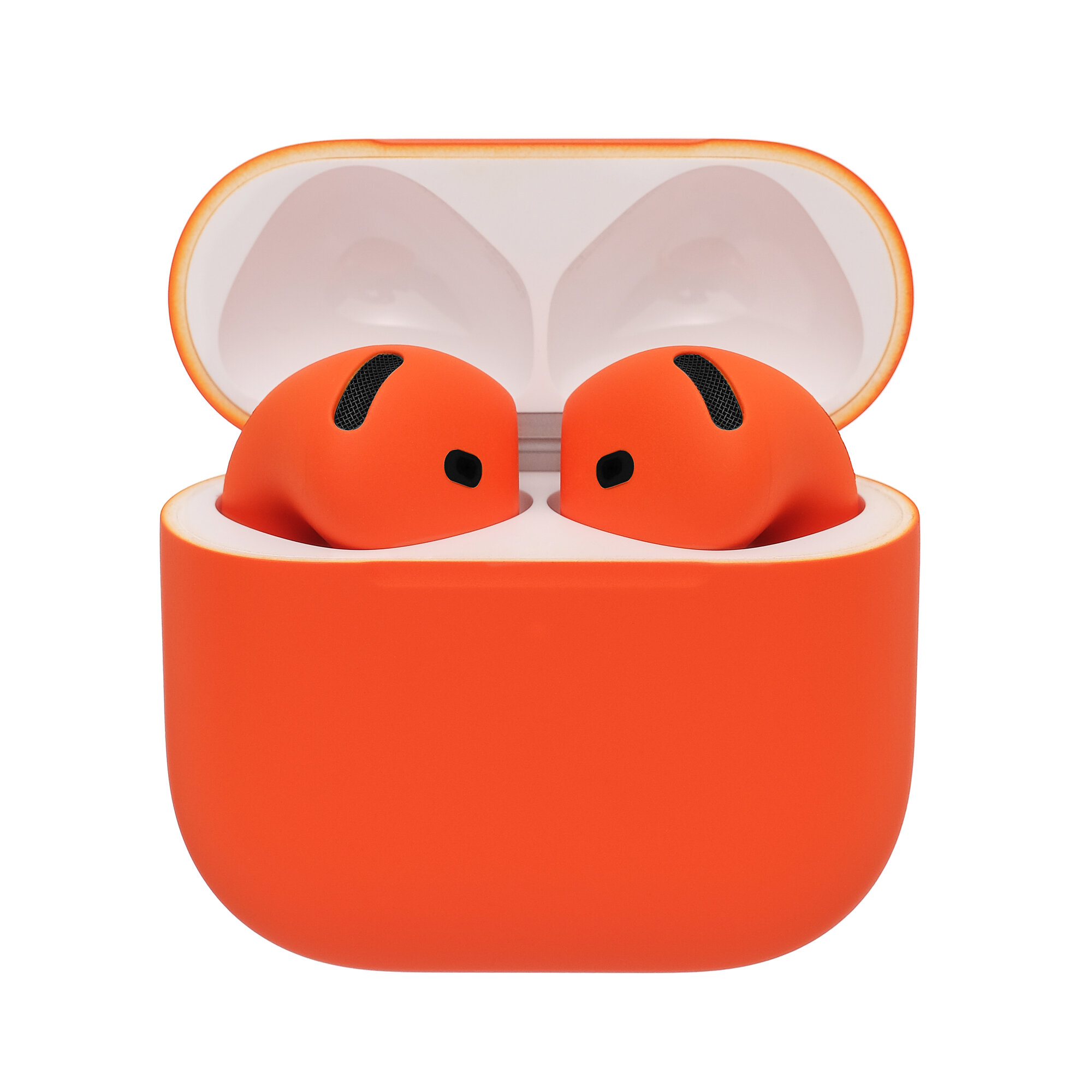 Наушники беспроводные Apple AirPods 4 , оранж, без активного шумоподавления